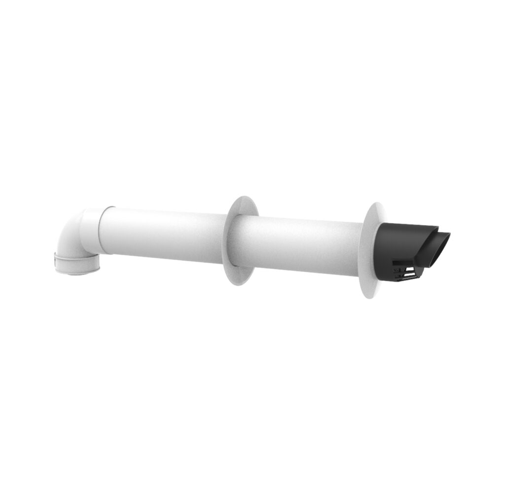 Tecnogas - Coaxial Kit for Wall Smoke Outflow