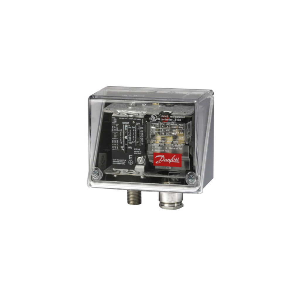 Tecnogas - Danfoss Gas, Air and Liquid Pressure Switch