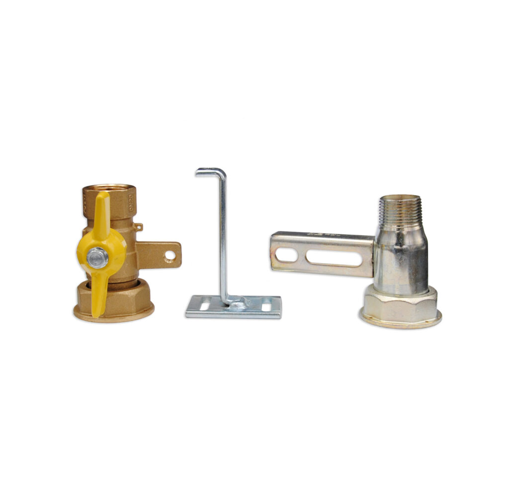 Tecnogas - Gas Meter Bracket with Tap