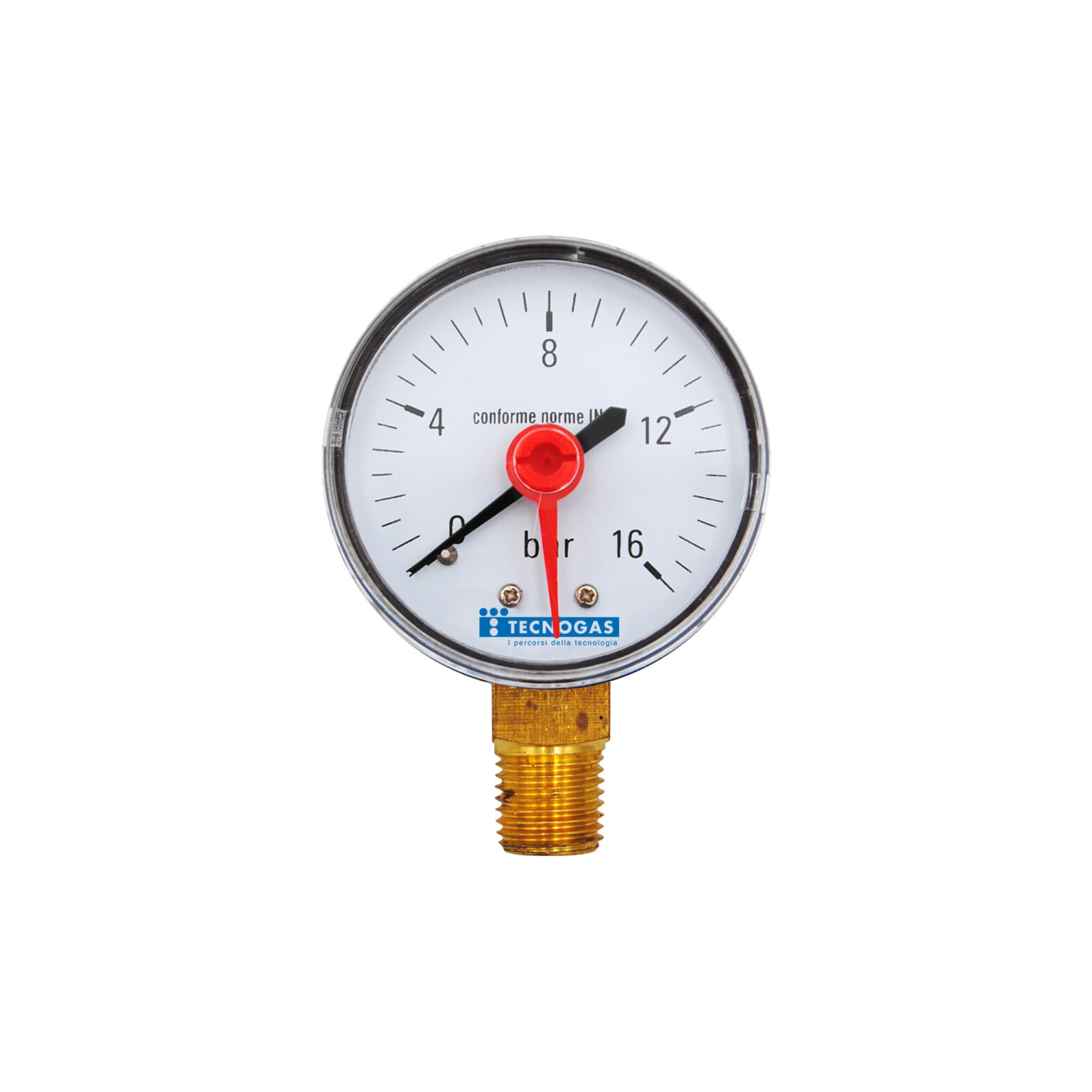 Tecnogas - Spare Pressure Gauge for Place Group LPG Gas Cylinder