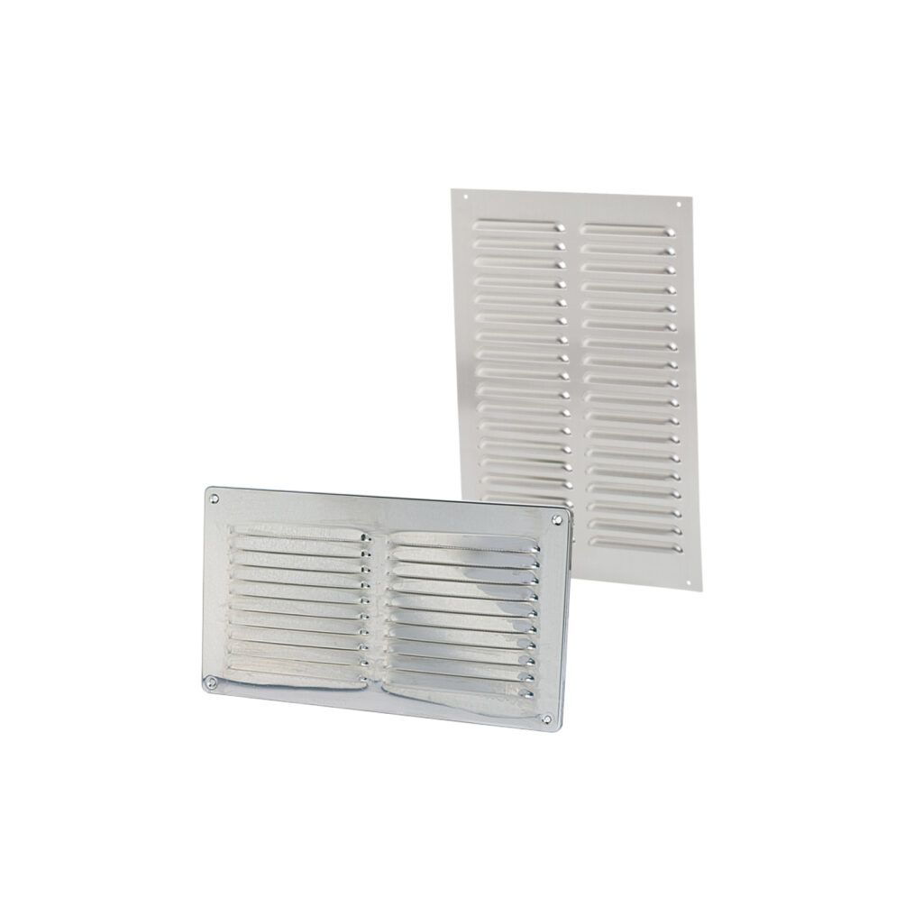 Tecnogas - Recessed Square and Rectangular Stainless Steel and Alluminium Grilles