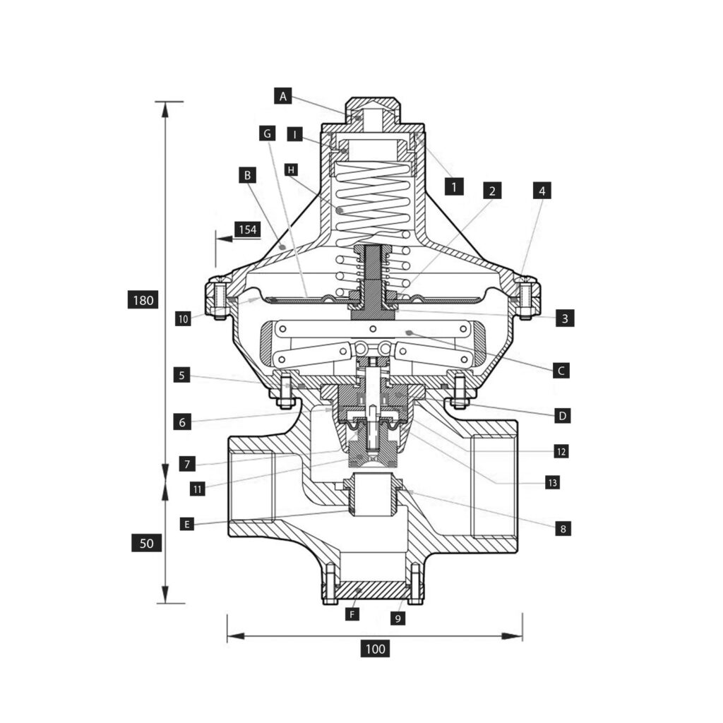 Tecnogas - Medium Pressure Regulator